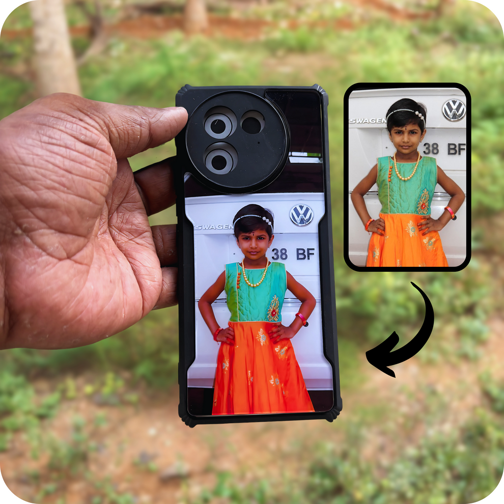 Customised Premium Acrylic Case Without Text – 3D Case Makers